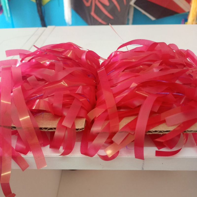 Rabiola pronta de Celofane 15 metros pacote com 10 unidades | Shopee Brasil