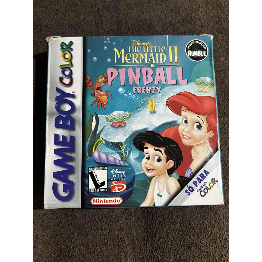 The Little Mermaid II Pinball Frenzy - Game Boy Color - Nacional ...
