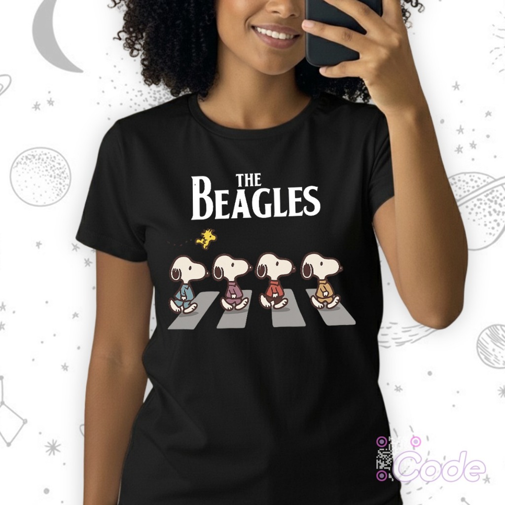 Camisa Camiseta The Beagles Snoopy | Shopee Brasil