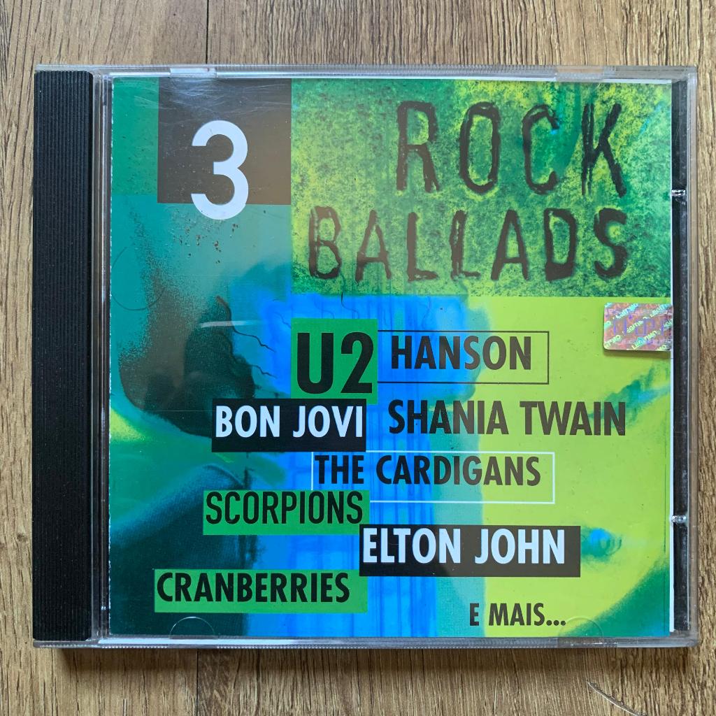 CD - Rock Ballads 3 (Original) | Shopee Brasil