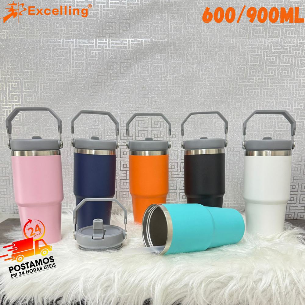 Garrafa Térmica inoxidável 304 600ML/900ML de Academia ZQL-001/002 | Shopee Brasil