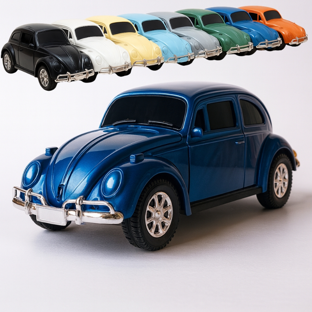 Fusca Fusquinha Fuscão Clássico Carrinho Brinquedo 1970 Miniatura ...