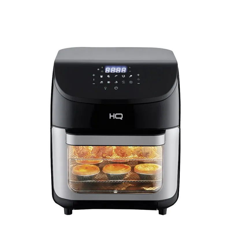 Fritadeira Elétrica Digital HQ Digi Oven 12L 127V – Preto | Shopee Brasil