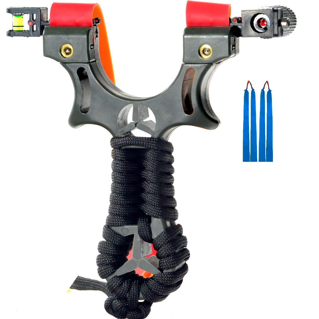 Estilingue Atiradeira Profissional Bodoque BLACK OPS M25 | Shopee Brasil