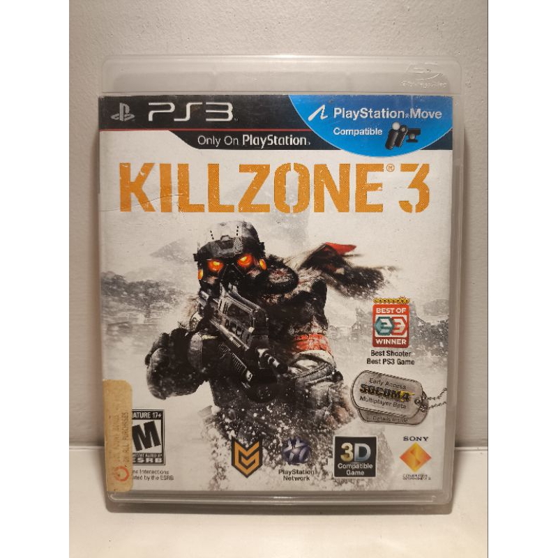 Killzone 3 Original - Ps3 Mídia Fisica (Usado) | Shopee Brasil