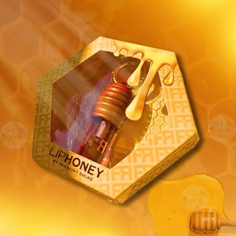Gloss Labial Fran by Franciny Ehlke LIPHONEY Hidratante Protetor Chaveiro Lip Honey | Shopee Brasil
