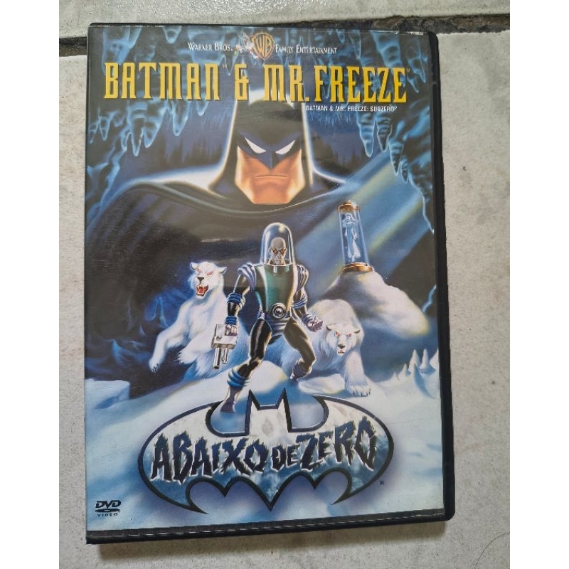 DVD Batman & Mr. Freeze: Abaixo de Zero | Shopee Brasil