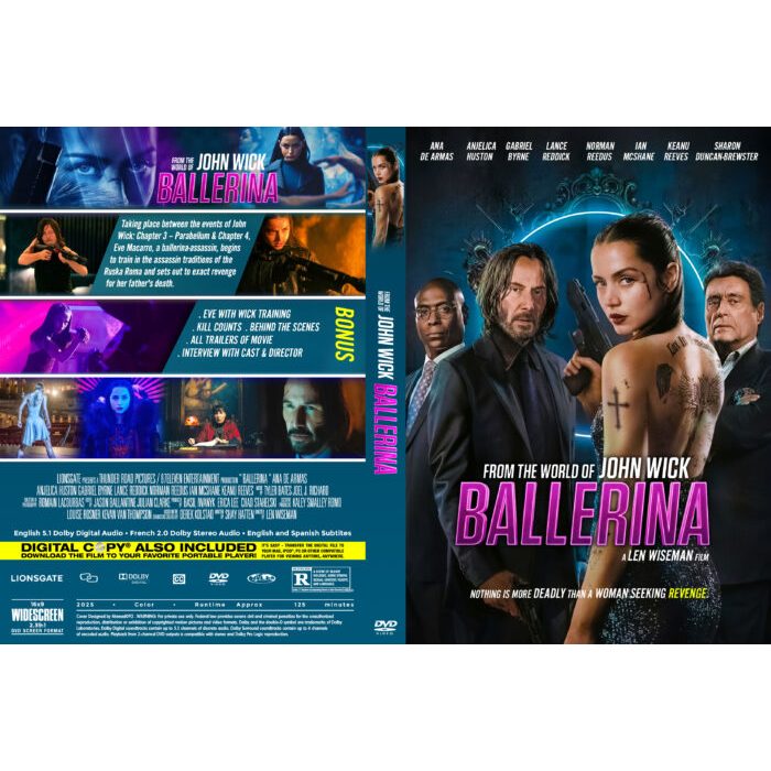 BAILARINA - DO UNIVERSO DE JOHN WICK (2025) | Shopee Brasil
