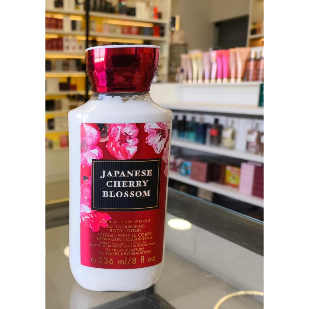 Bath & Body Works Japanese Cherry Blossom Body Lotion 236 ml | Shopee Brasil