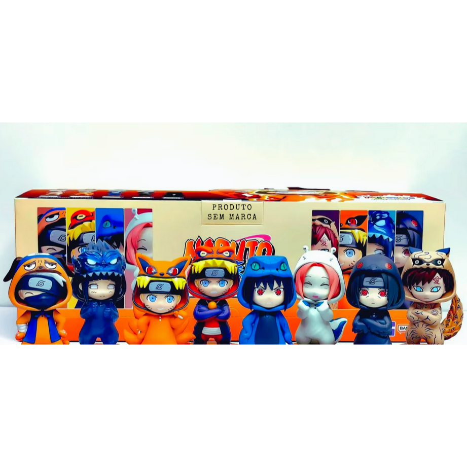 Naruto Boneco Action Figure Figura de Ação Sasuke Itachi Gaara Kakashi ...