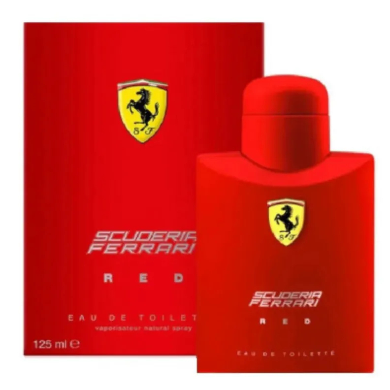 Ferrari Red Eau de Toilette | Perfume Masculino 125ml | Shopee Brasil