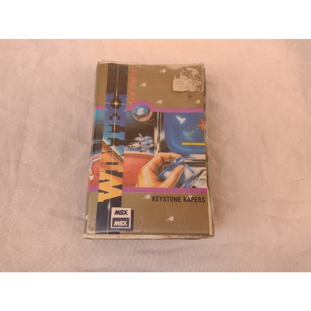 Fita Cassete Msx Keystone Kapers No Estado - Leia Descrição | Shopee Brasil