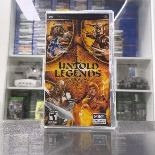 Untold Legends - PSP (Capa Refeita) | Shopee Brasil