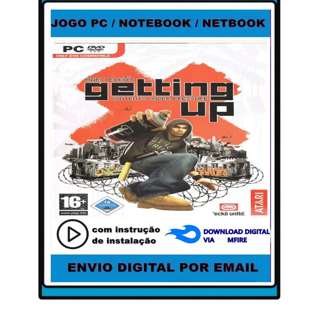Marc Ecko's Getting Up - Pc | Shopee Brasil