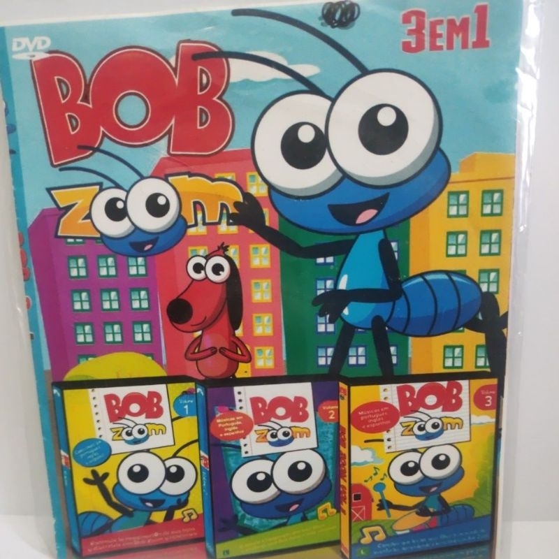 dvd Bob zoom 3x1 | Shopee Brasil