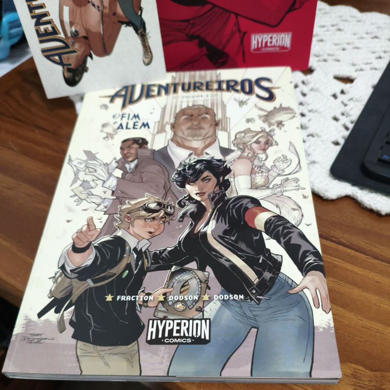 Hyperion HQ - Aventureiros Vol. 01 (Com Sobrecapa e Postal) | Shopee Brasil