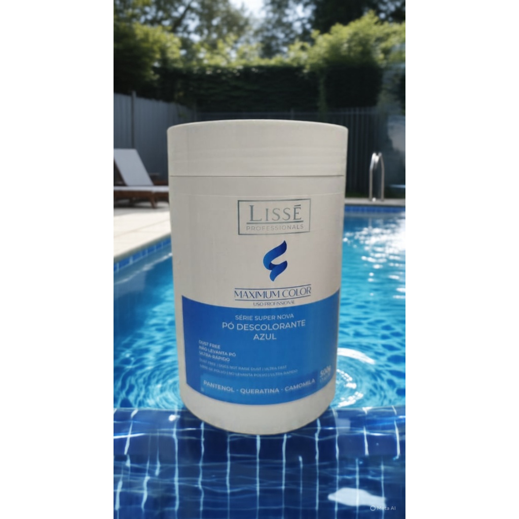 Pó Descolorante Azul Lisse Color | Shopee Brasil