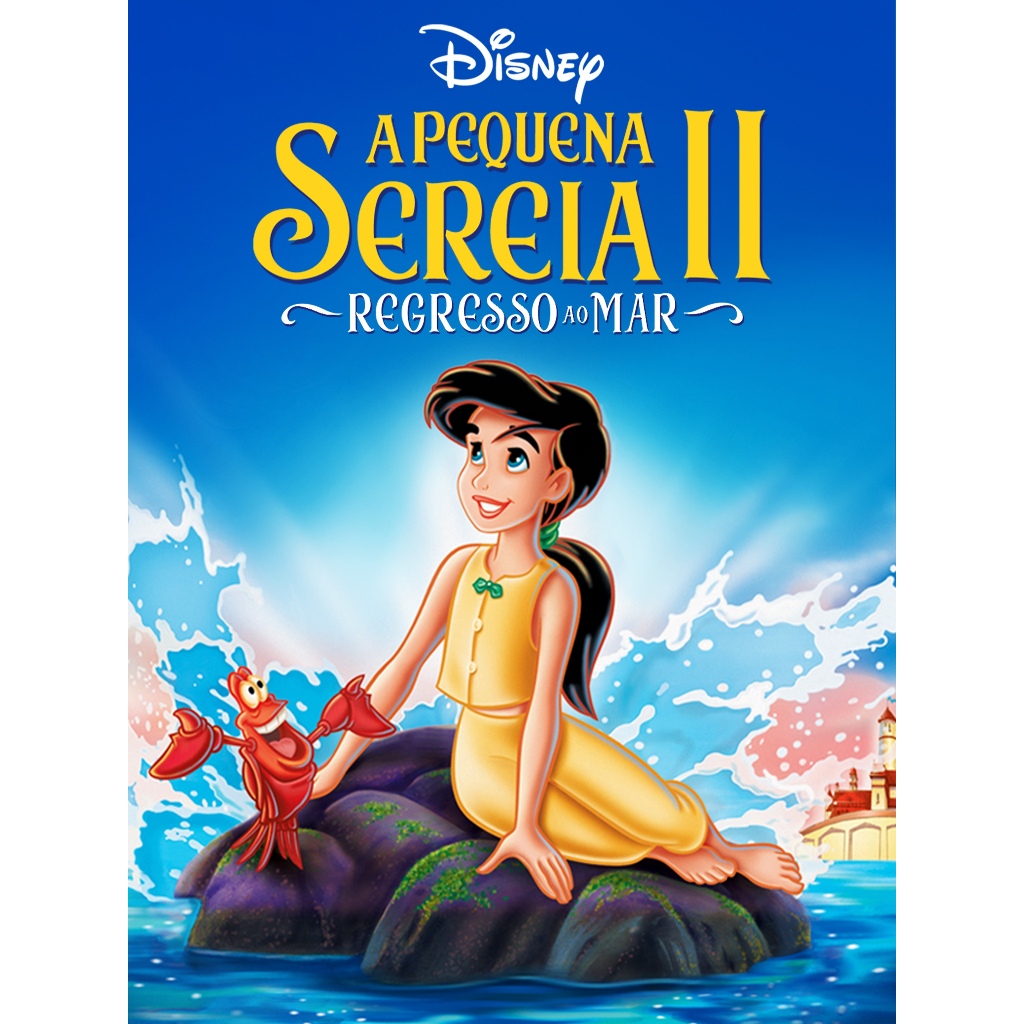 A Pequena Sereia 2: O Retorno para o Mar DVD Original | Shopee Brasil