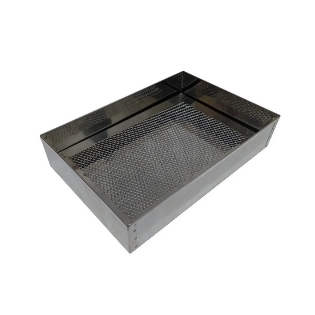 Escorredor de Inox 20x40 Para Batata Frita Pastel Salgadinhos | Shopee ...