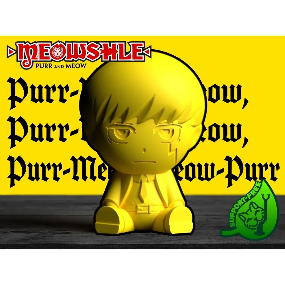 Chibi Mash Burnedead Impressão 3D | Shopee Brasil