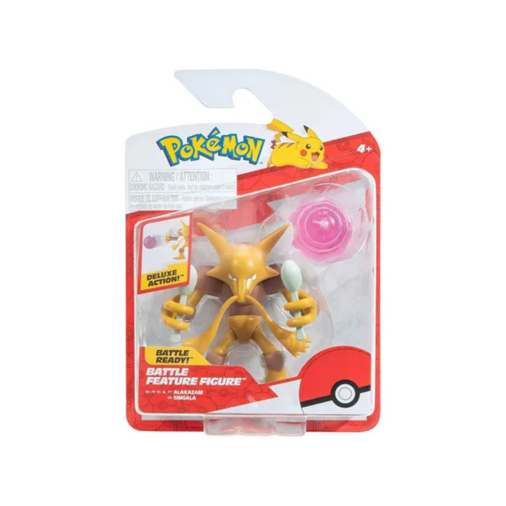 Pokémon Battle Feature Figure Deluxe Action! Alakazam 10cm - Sunny 3423 ...