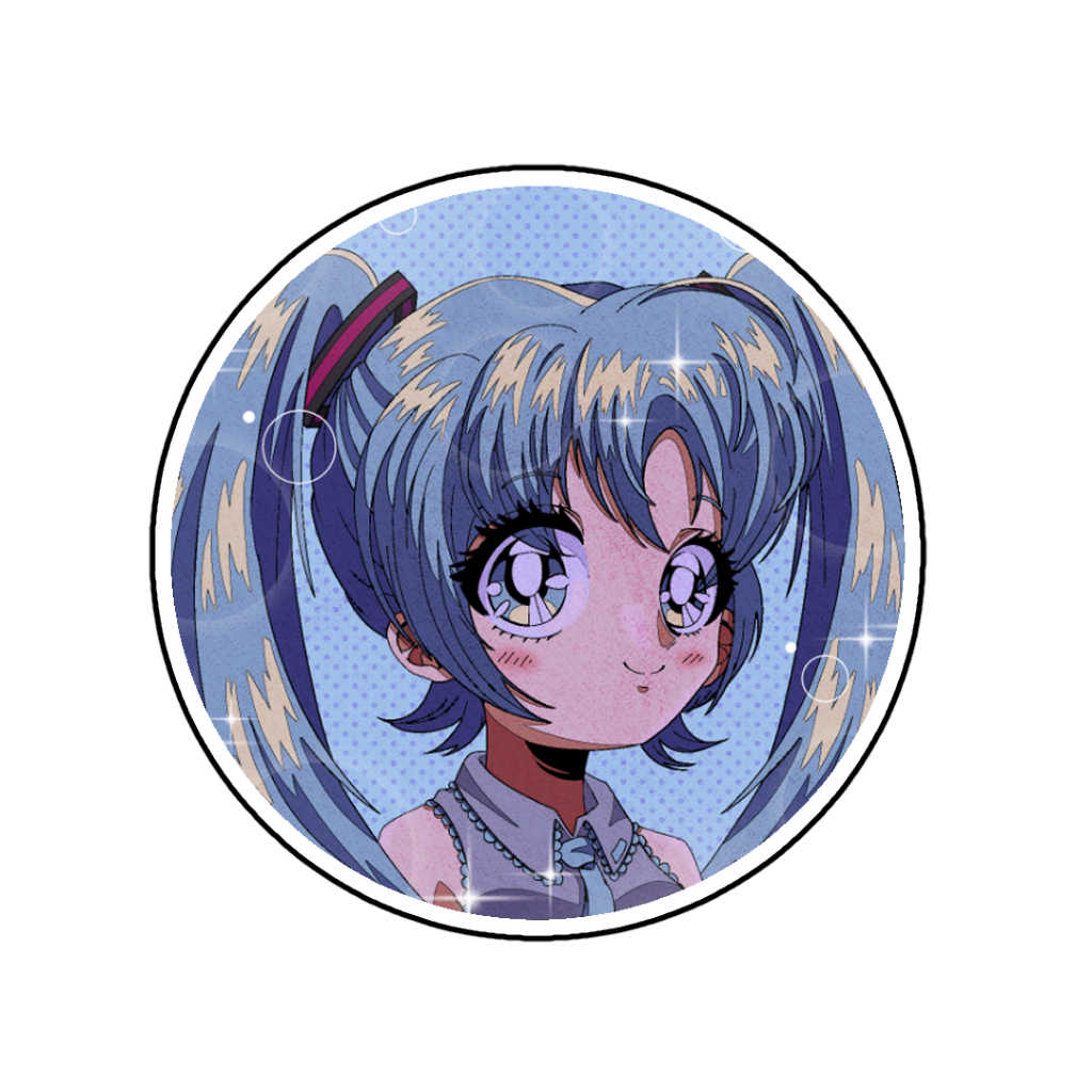 Bottom - Hatsune Miku 90's style | Shopee Brasil