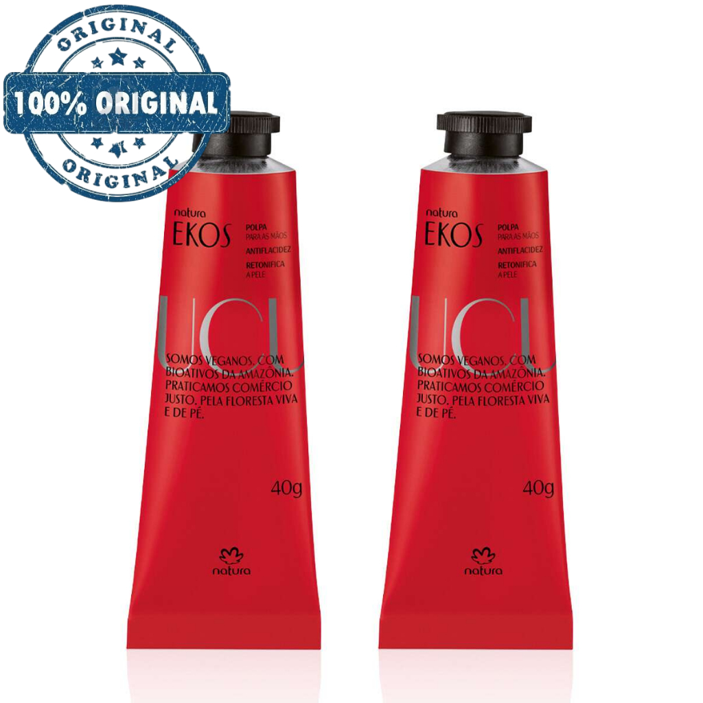 Natura Polpa Hidratante Para as Mãos Ekos Ucuuba 40g ( 2 unidades ...