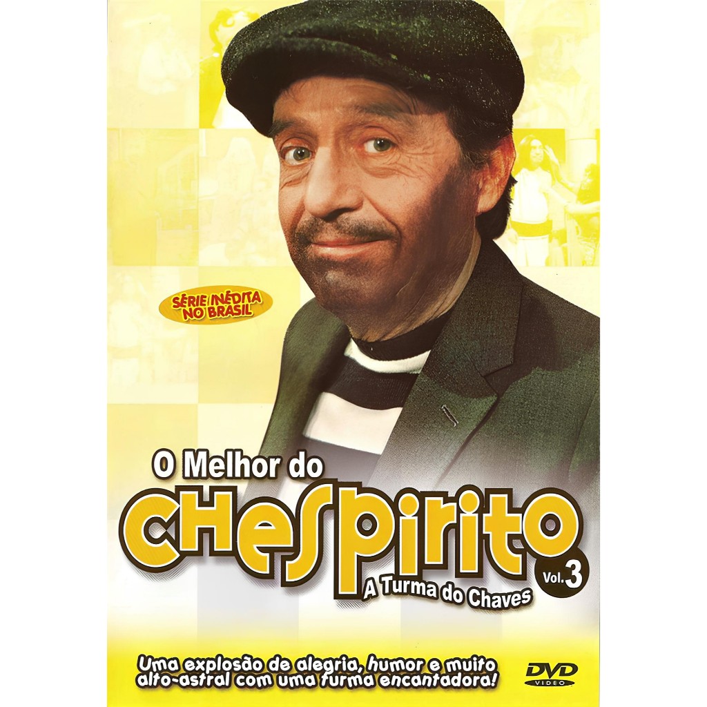 O Melhor do Chespirito: Vol.3 - DVD Alternativo | Shopee Brasil