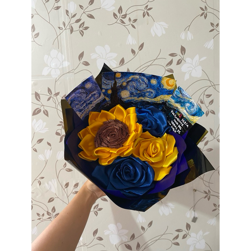 BUQUÊ DE VAN GOGH - ROSAS ETERNAS | Shopee Brasil
