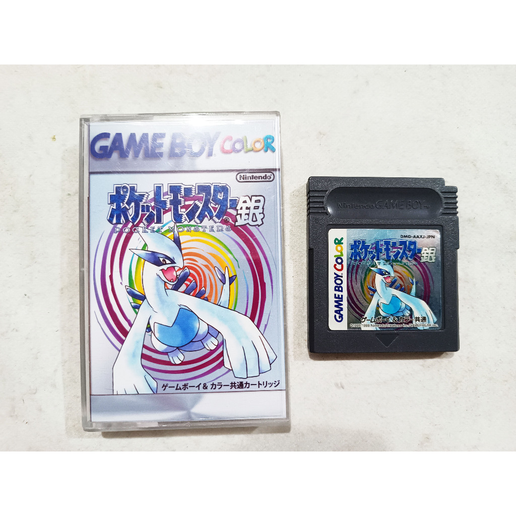 Pokémon Silver Version Game Boy Color Gbc Japonês | Shopee Brasil