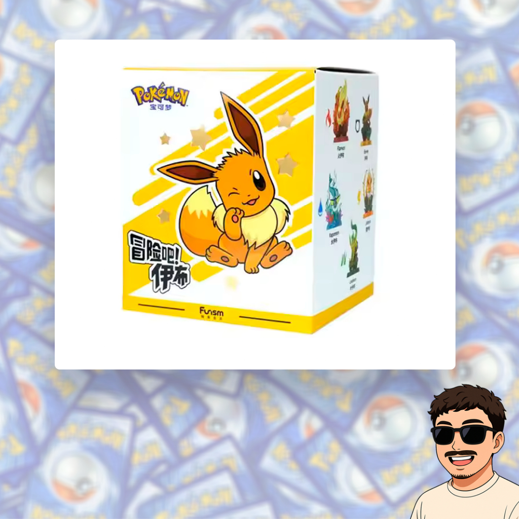 Action Figure Eeveelution Box especial Eevee Original | Shopee Brasil
