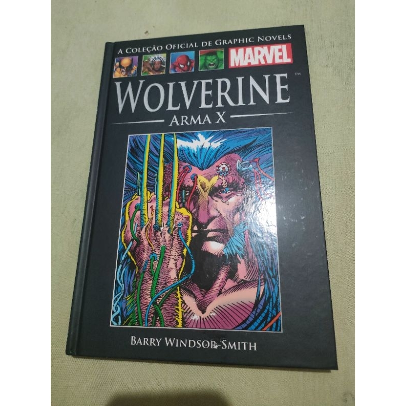 Wolverine Arma X Salvat Graphic Novel Capa Dura | Shopee Brasil