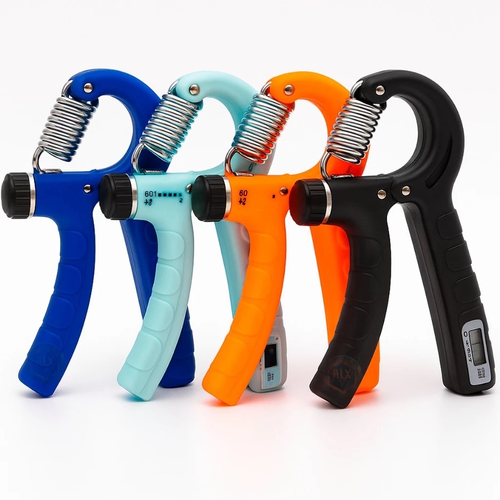 Hand Grip Flexor De Punho Exercício Para Mãos Ajustável Mola 60 Kg ...