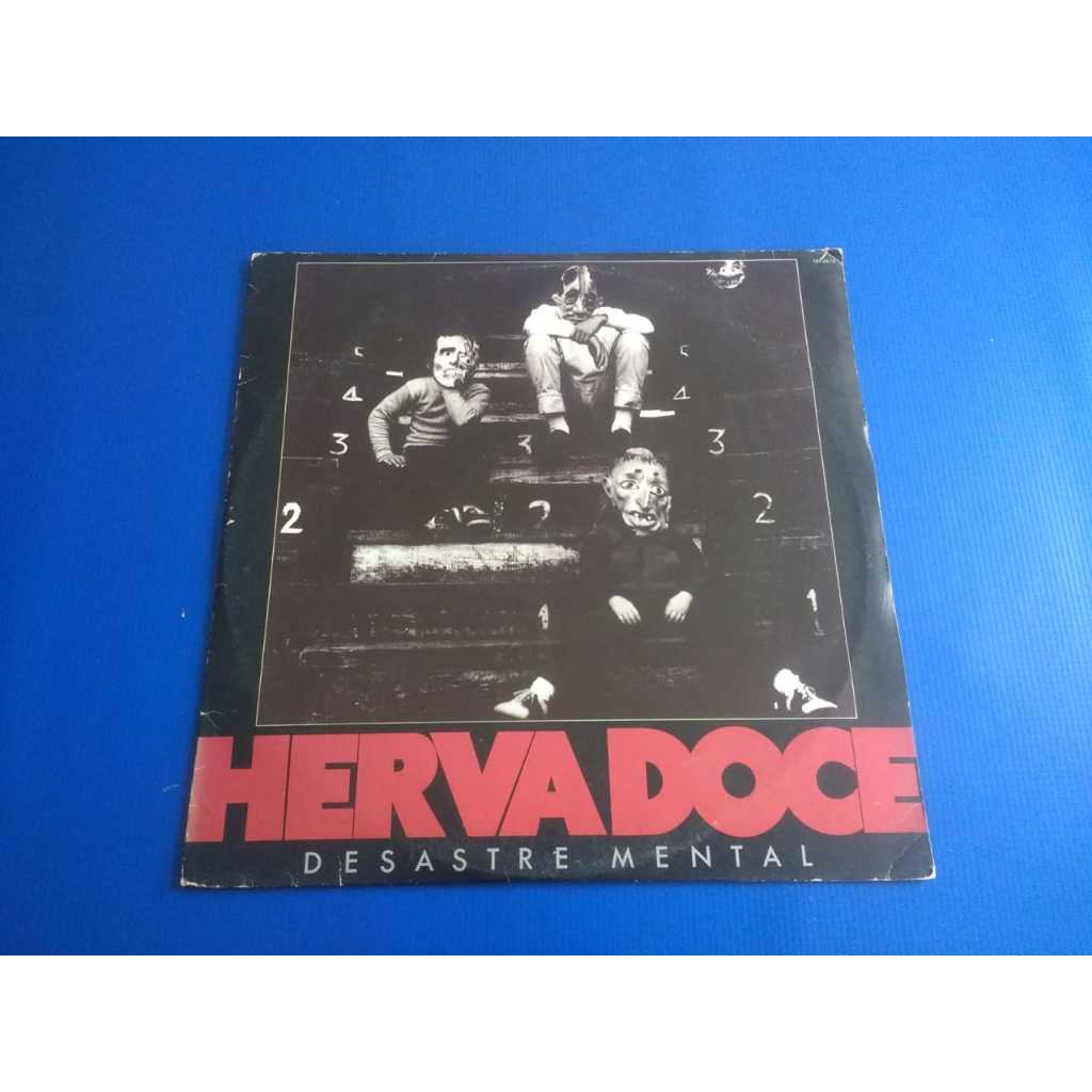 Lp Herva Doce - Desastre Mental (excelente/1986/encarte) | Shopee Brasil