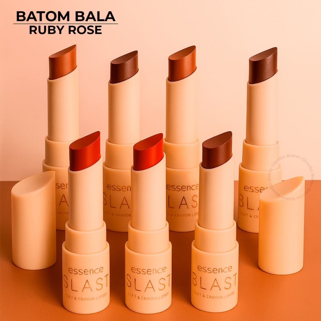 Batom Bala Glass Creamy Matte Ruby Rose Hidratante Cor Intensa | Shopee ...