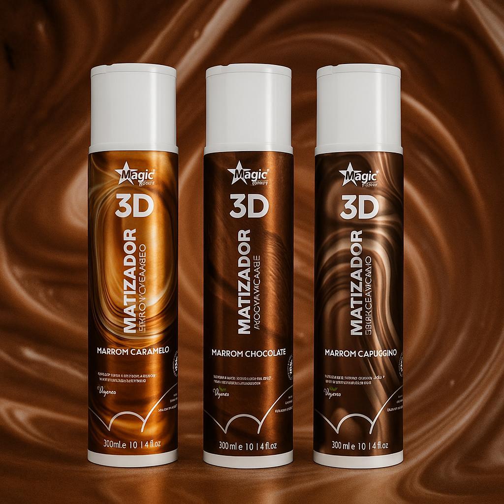 Magic Color 3D Matizador Morena Iluminada Mocha 300ml - Escolha sua ...