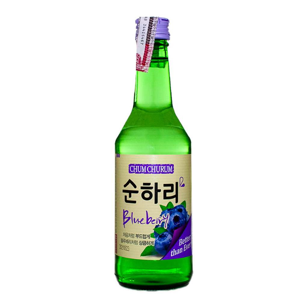 SOJU CHUM CHURUM BLUEBERRY 360ML | Shopee Brasil