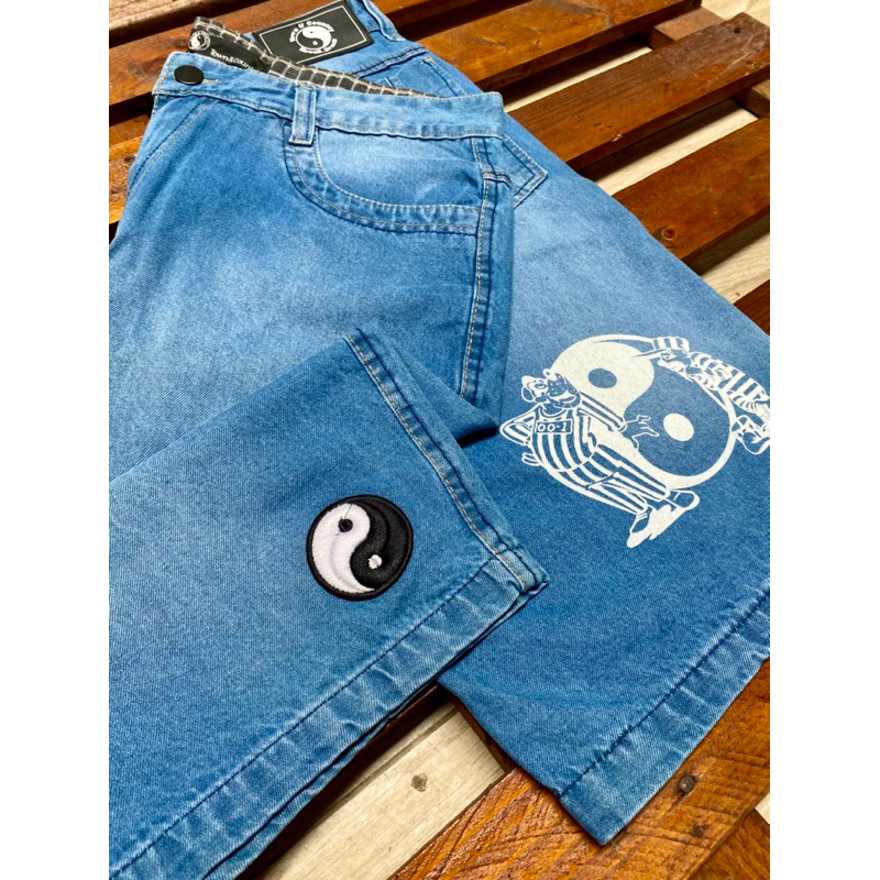Bermuda jeans masculina Tony Country premium na promoção. | Shopee Brasil