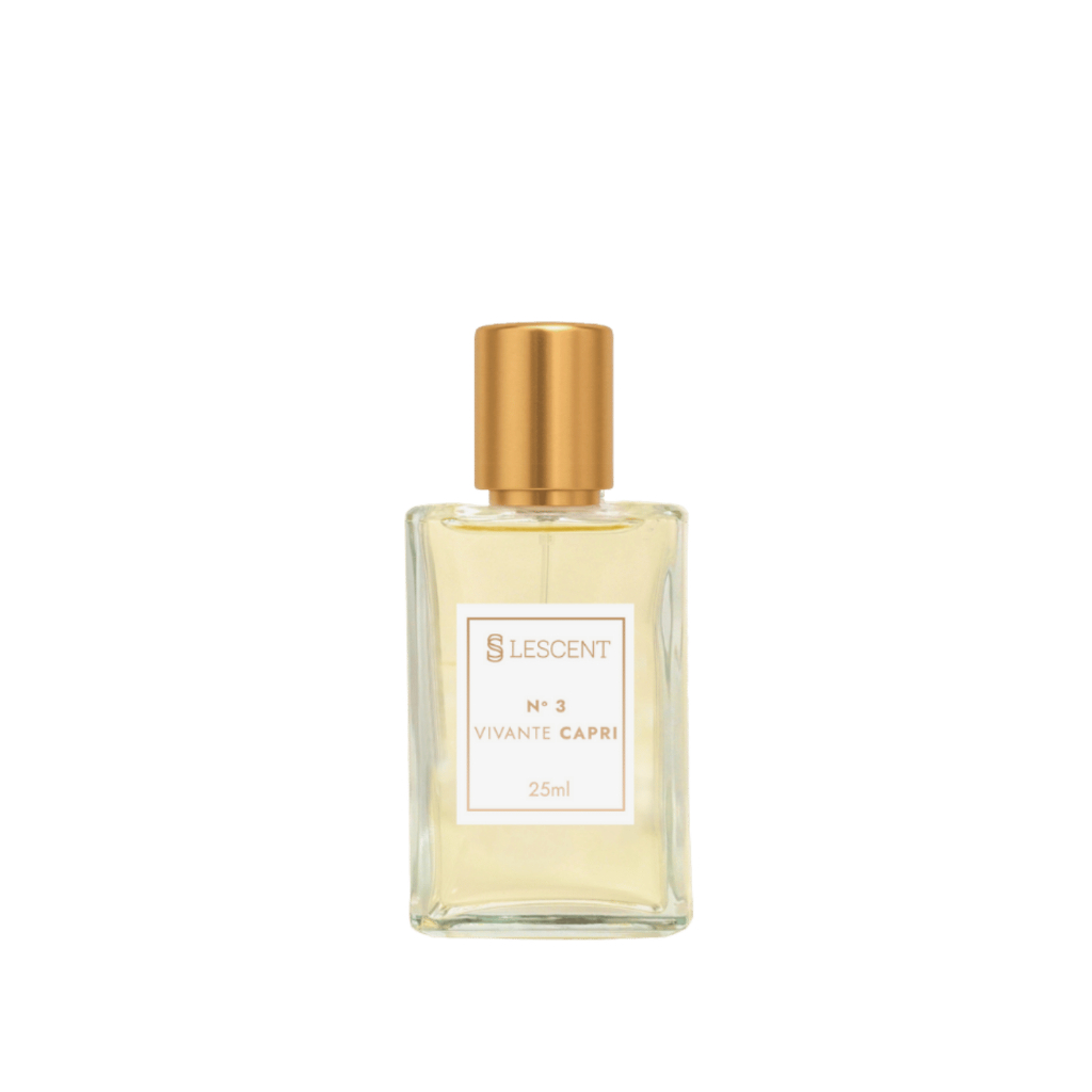 Perfume Deo Colônia Lescent N3 VIVANTE CAPRI 25ml Feminino | Shopee Brasil