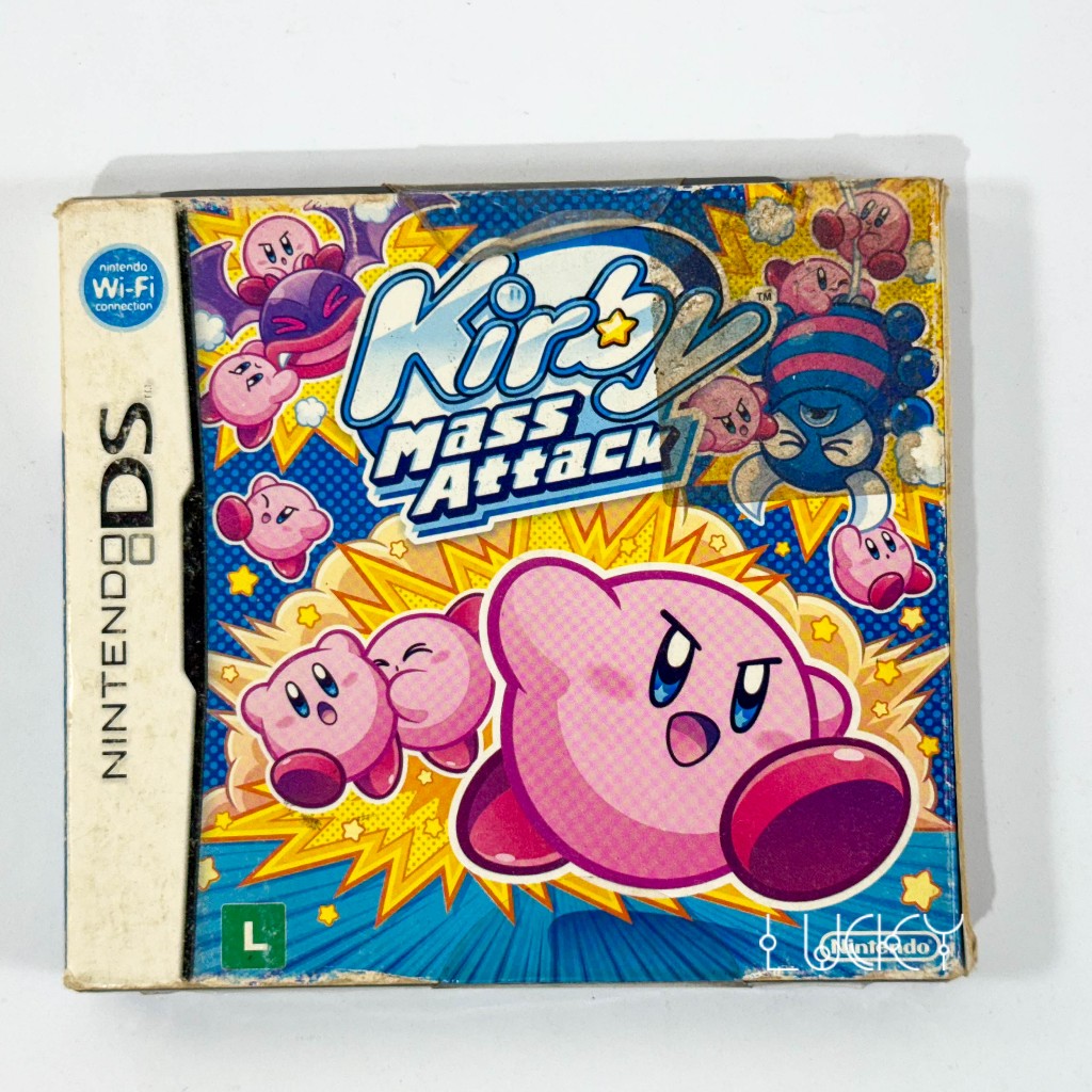 Kirby Mass Attack Nintendo Ds Lacrado Americano | Shopee Brasil