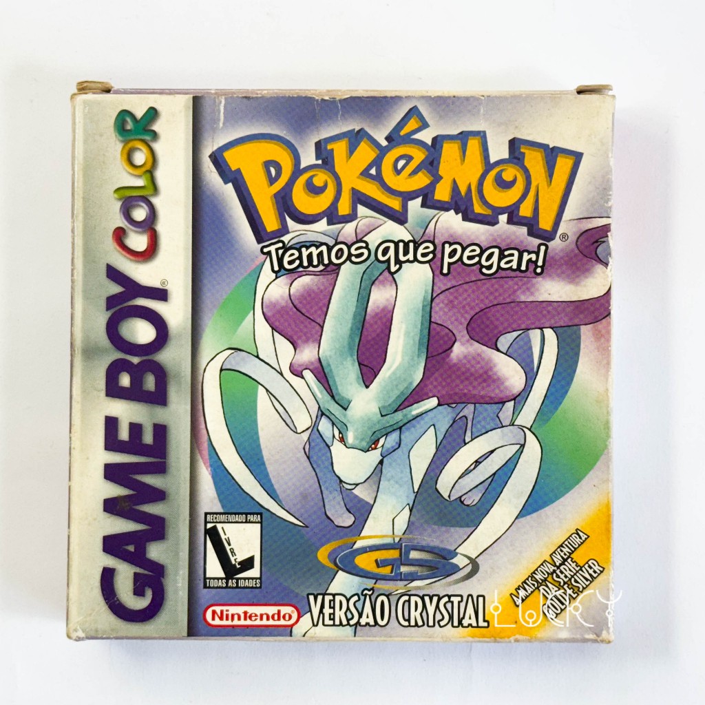 Pokemon Crystal Gameboy Color Gradiente Original | Shopee Brasil