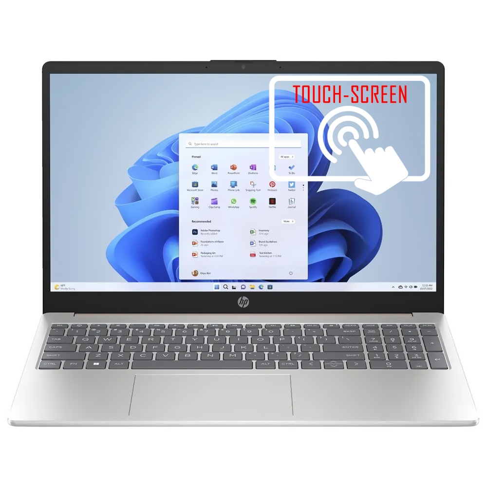 Notebook HP touch-screen Intel Core i3 4.4GHz 8gb ddr4 256GB ssd ...