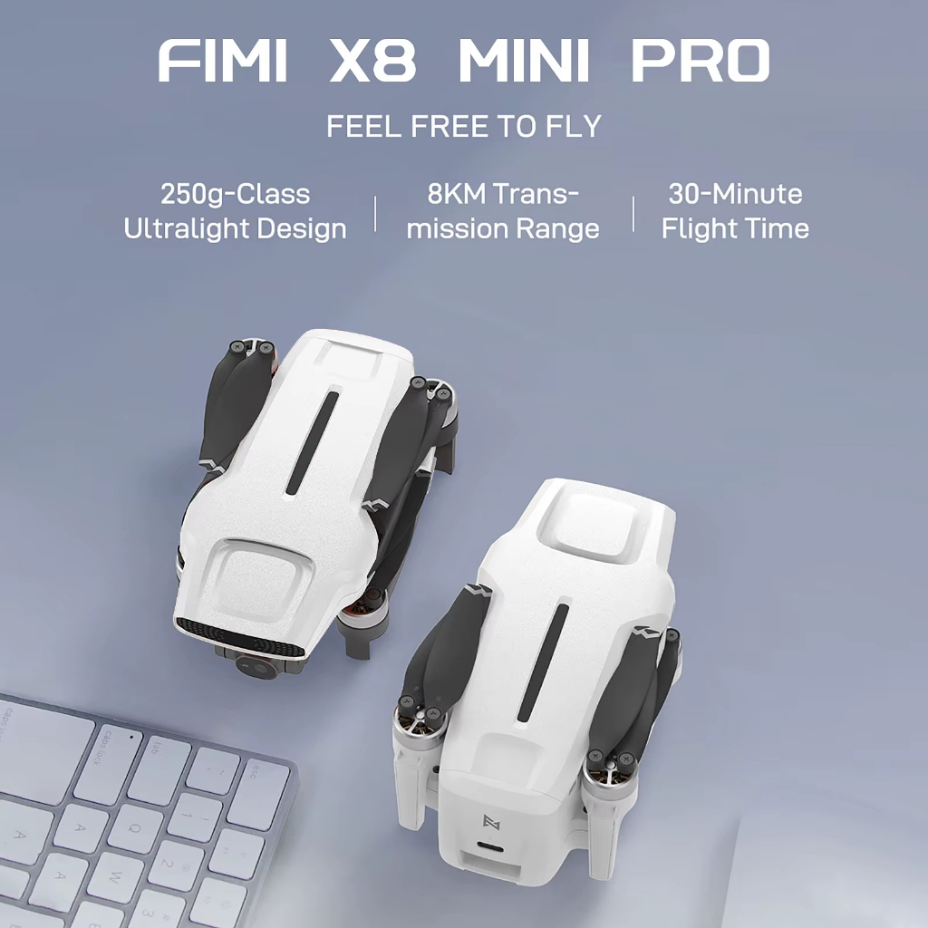 Drone Fimi X8 Mini V2 Plus 4k Gps Branco , 9km (RECONDICIONADO) | Shopee Brasil