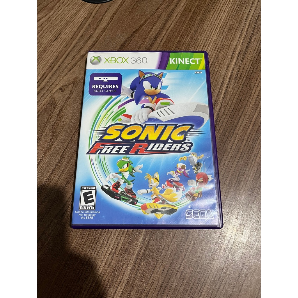 Sonic Free Riders Kinect Original Xbox 360 Midia Fisica | Shopee Brasil