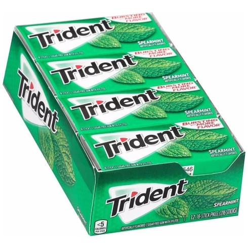 TRIDENT CX 21 UN 8G SEM AÇUCAR | Shopee Brasil