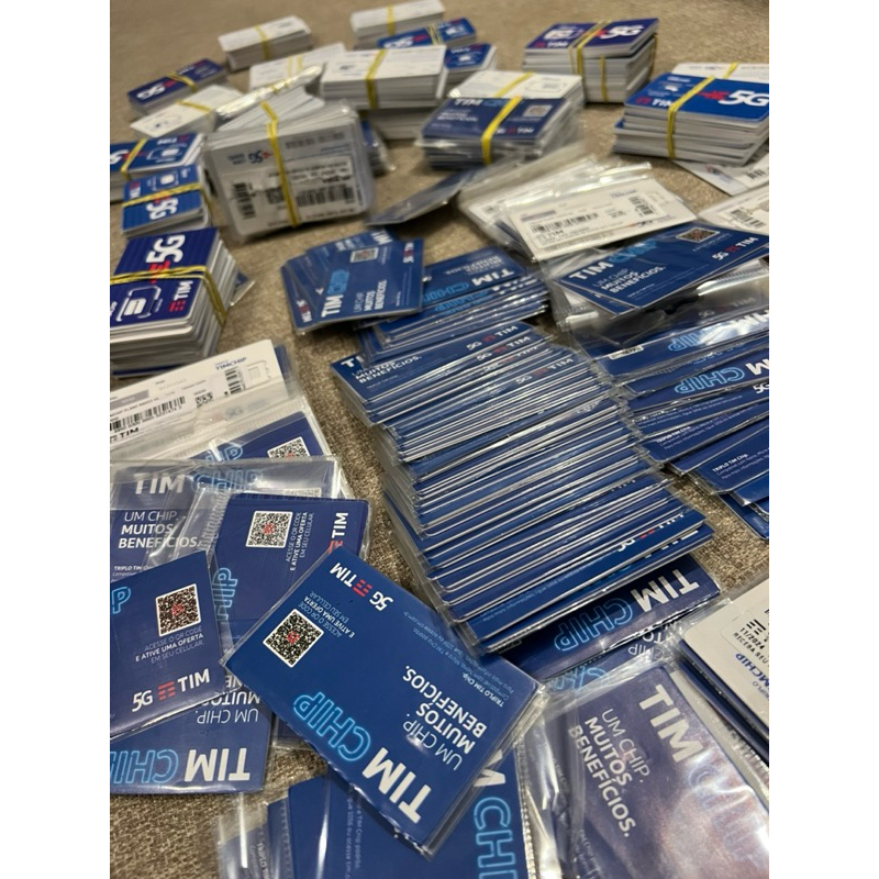 Chip TIM para Vendas Online | Triplo Corte | Original e Lacrado ...