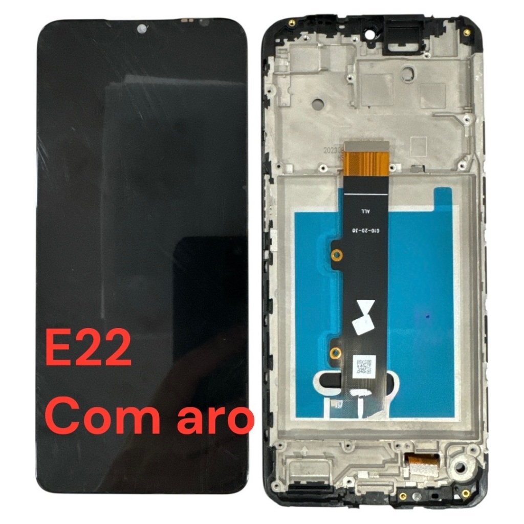 Tela Frontal Display Completo Para Moto E22 Xt2239 Original com aro ...