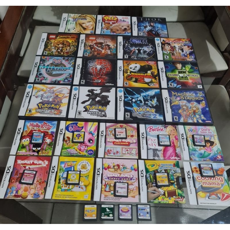 Jogos Originais P/ Nintendo DS / 2DS / 3DS Pokemon Mario Lego Confira!! | Shopee Brasil