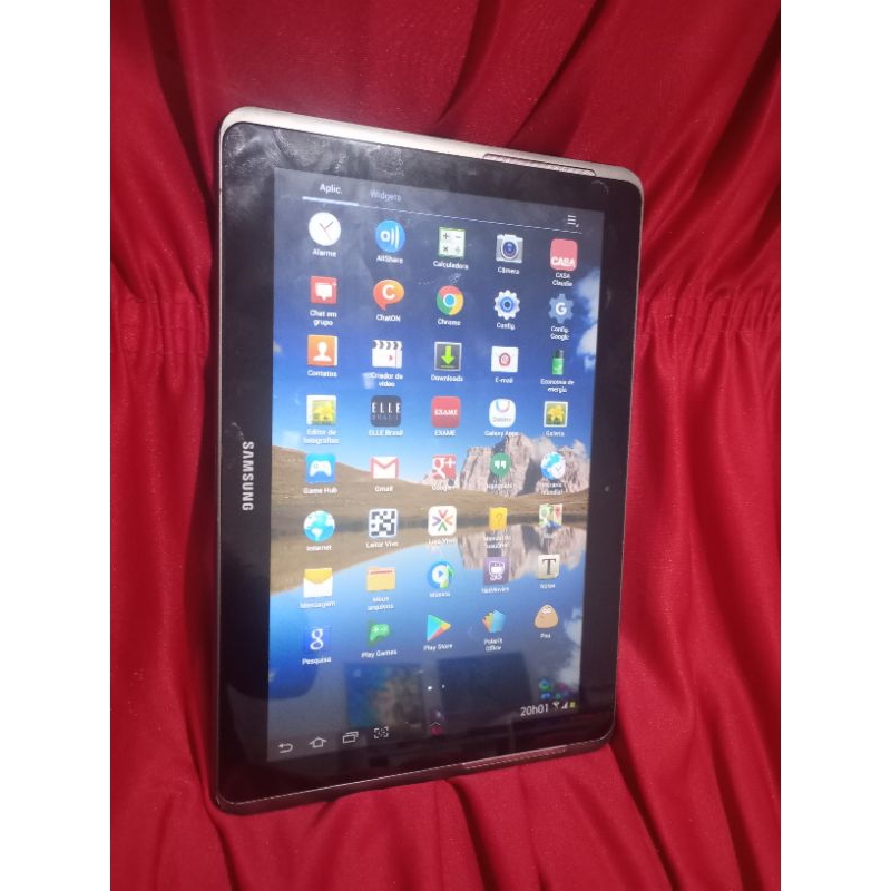 tablet Samsung modelo GT-5100. | Shopee Brasil