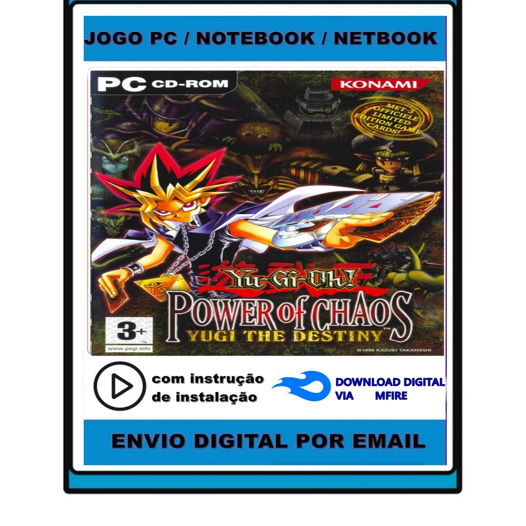 Yu-Gi-Oh! Power of Chaos - Yugi the Destiny - Pc | Shopee Brasil